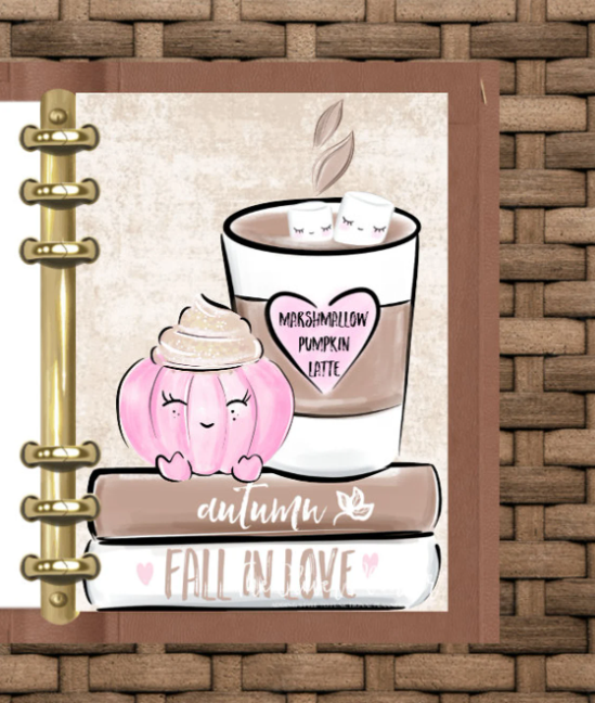 Pink Fall Planner Dashboard | The Clever Planner